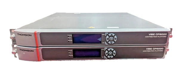 HARMONIC VIBE CP6000 Multi Decoder Encoder IP/ASI/SDI MPEG2/4 HD SD 420 ...