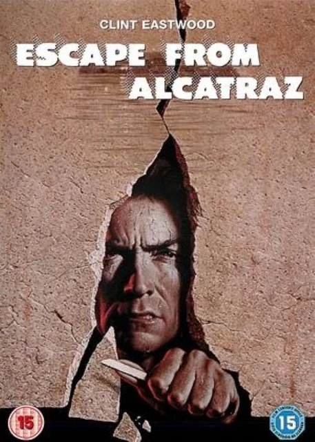 ESCAPE FROM ALCATRAZ DVD Film Movie Clint Eastwood, Patrick McGoohan UK ...
