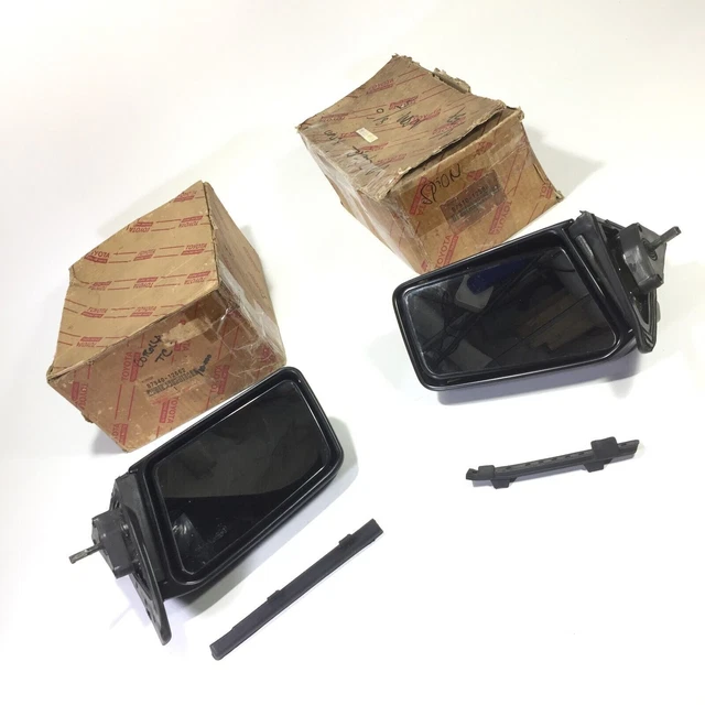 TOYOTA COROLLA AE82 EE80 Mirror Assy Outer Rear View RH LH Genuine NOS ...