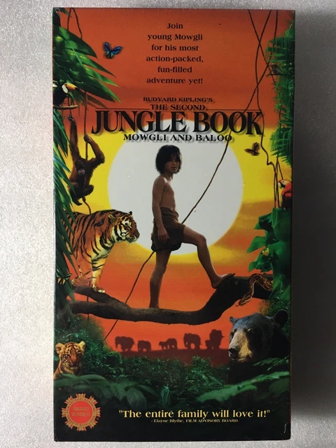 SECOND JUNGLE BOOK - Mowgli and Baloo (VHS, 1997 Tri-Star MDP) NEW ...