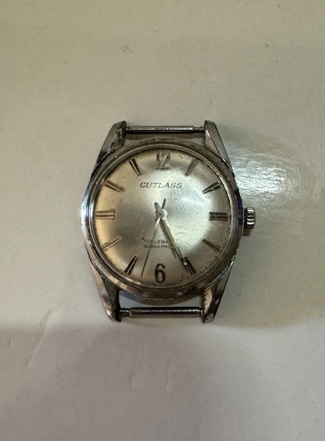 VINTAGE CUTLASS CITIZEN 17 Jewel Manual Wind Watch 1971 - Tested ...