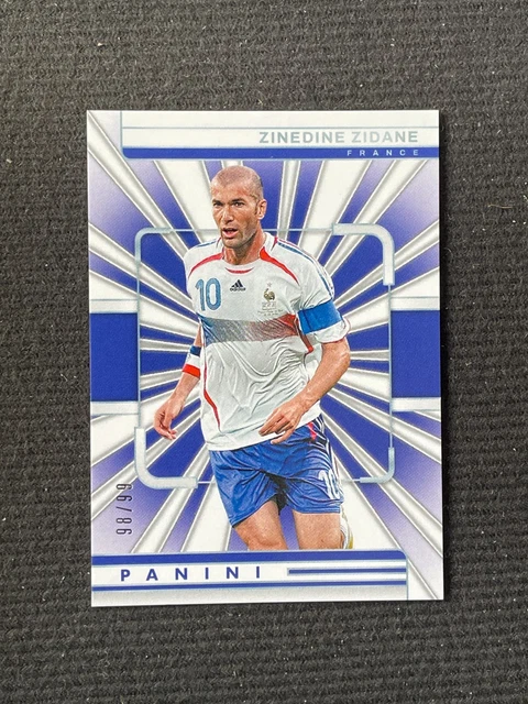 ZINEDINE ZIDANE 2025 Panini America Blue 98/99 #30 $13.28 - PicClick CA