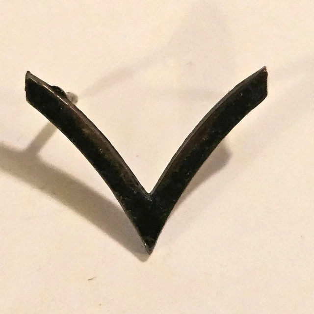 WW2 ERA USMC Private First Class Rank Insignia Chevron Pin £16.06 ...