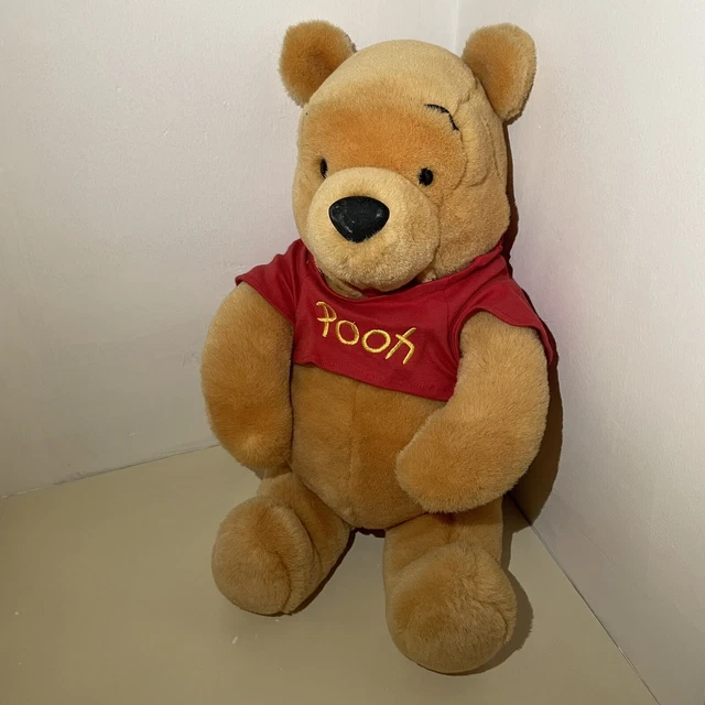 WINNIE THE POOH Vintage Disney Store Plush Bear Classic 2000s Teddy ...