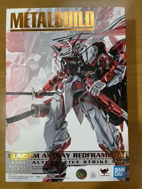 METAL BUILD GUNDAM Astray Red Frame Kai Alternative Strike ver Figurine ...