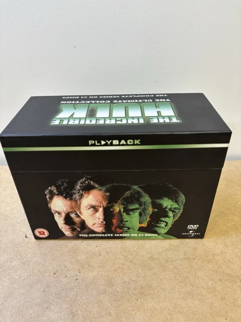 THE INCREDIBLE HULK Ultimate Collection DVD PAL 24-Disc Box Set £30.00 ...