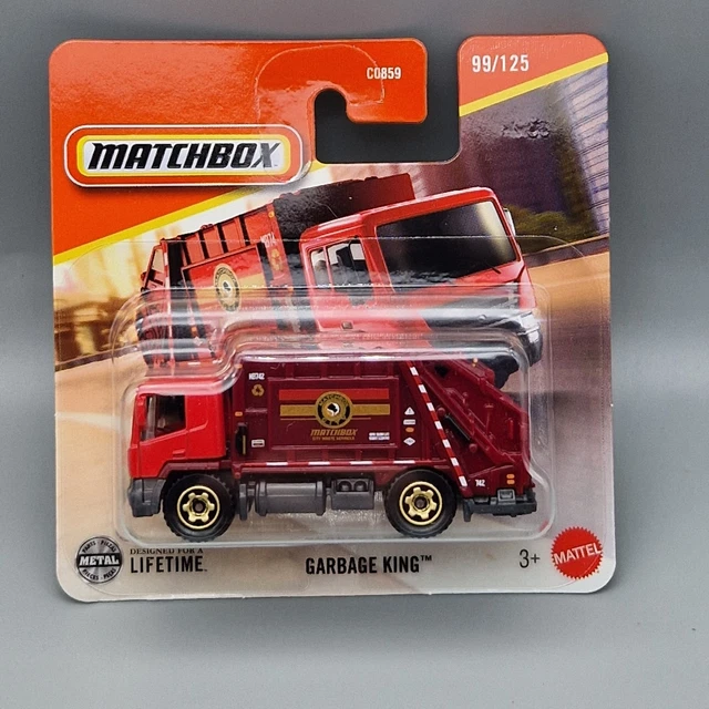 MATCHBOX GARBAGE KING Diecast Model Refuse Truck New In Packet $9.83 ...