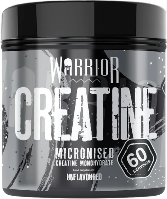 PRE & POST Workout Warrior Creatine Monohydrate Supplement 300g (60 ...