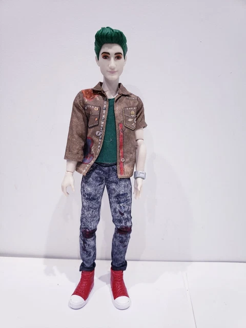 MATTEL DISNEY ZOMBIES 2 Zed Necrodopolis Zombie Boy Doll Green Hair 12 ...