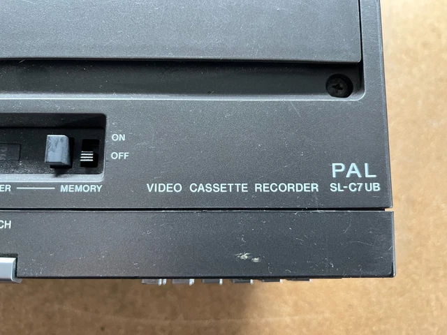 SONY SL-C7 UB Betamax Video Cassette Recorder £35.00 - PicClick UK