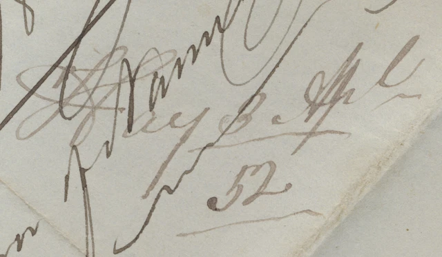 1852 STAMPLESS SFL Manuscript Postmark Hay (Huron-UC) to Goderich ...