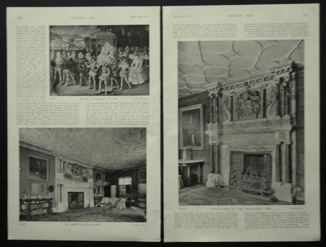 SHERBORNE CASTLE FREDERICK James Bosworth Wingfield Digby 1910 9 Page ...