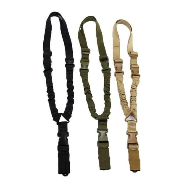 SINGLE POINT TACTICAL Gun Sling Strap Rifle Shotgun Nylon Holder Belts ...