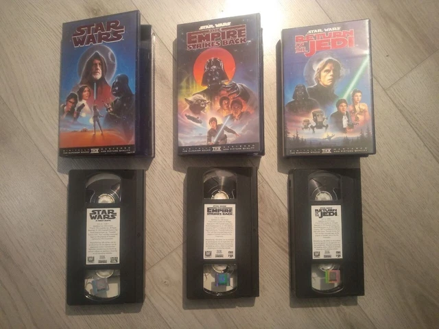 STAR WARS VHS 1995 Last Original Version Release EUR 100,00 - PicClick FR