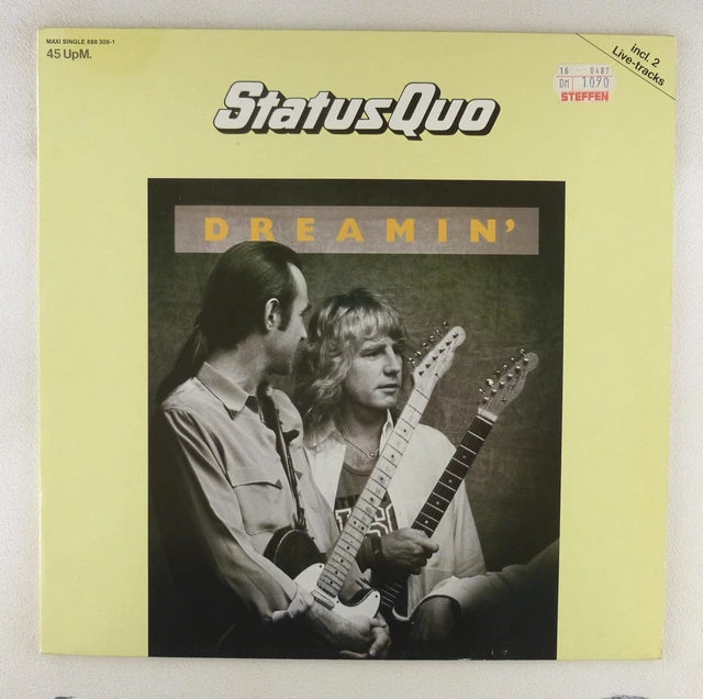 12& MAXI VINYLE - STATUS QUO - Dreamin' - AA1917 Z52 EUR 22,07 ...
