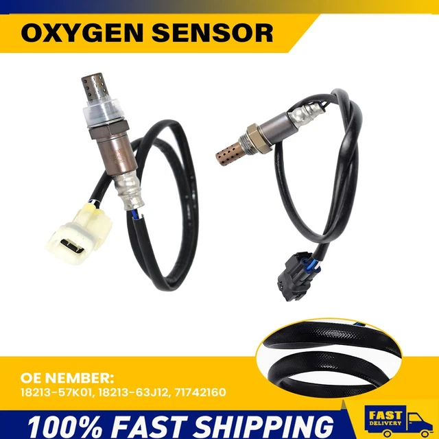 18213-57K01 FOR SUZUKI Swift RS415 1.5L M15A 2004 FRONT+REAR Oxygen ...
