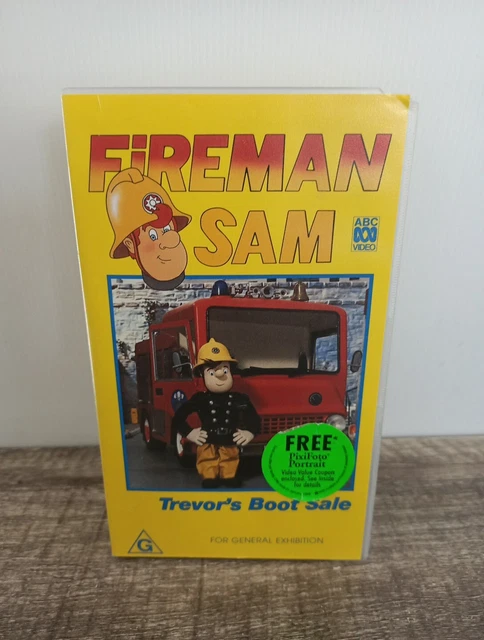 FIREMAN SAM, TREVOR'S Boot Sale 1997 VHS £9.77 - PicClick UK