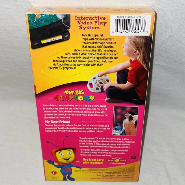 VHS - THE Big Comfy Couch, My Best Friend -VHS (1999, Video Buddy ...