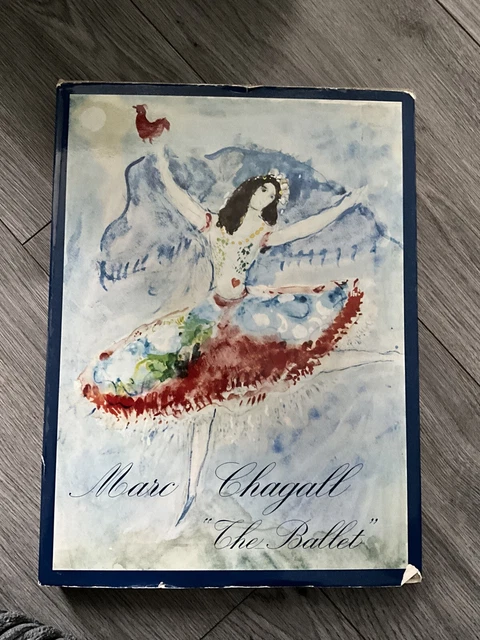 MARC CHAGALL DRAWINGS Water Colors for The Ballet book with original ...