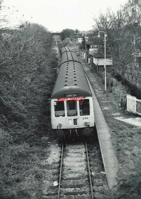 PHOTO 3-CAR Dmu (Class 116) No C312 At Coryton (Consisting Of Class 116 ...