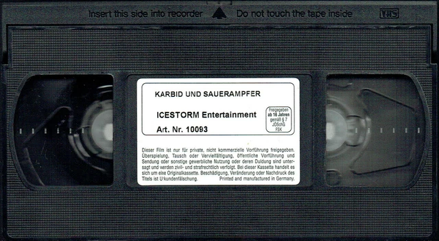 (VHS) KARBID UND Sauerampfer - Erwin Geschonneck, Marita Böhme, Manja ...