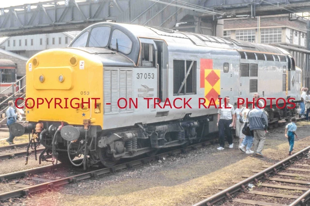 UK RAILWAY PHOTOGRAPH Of Class 37 37053. Rm37-2376 £1.70 - PicClick UK