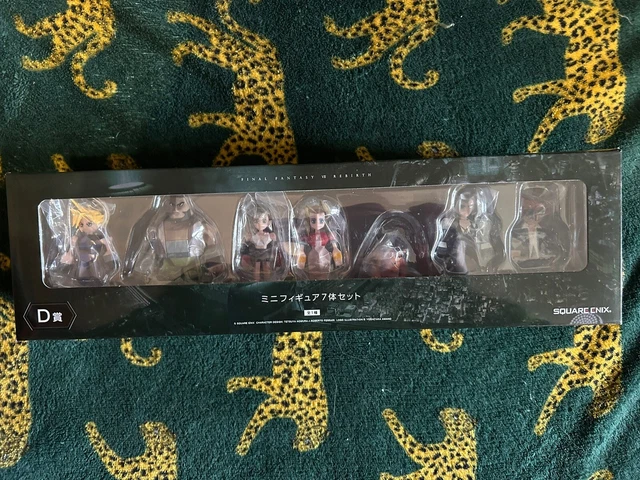 FINAL FANTASY 7 VII REBIRTH Kuji SET OF 7 Polygon Mini Figures JP ...