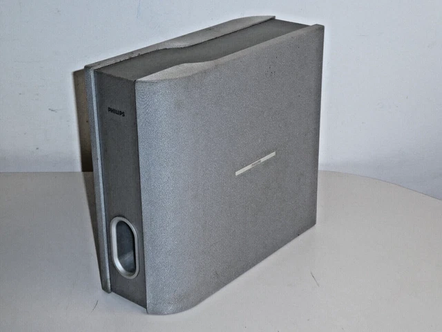 1X PHILIPS HTS 3300 / SW3300 passive subwoofer silver, 2 year warranty ...