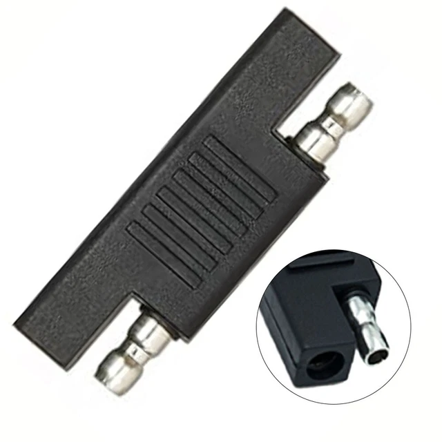 CONNECTOR ADAPTER 30A Quick SAE SAE 2-pin Connector Solar Disconnect ...