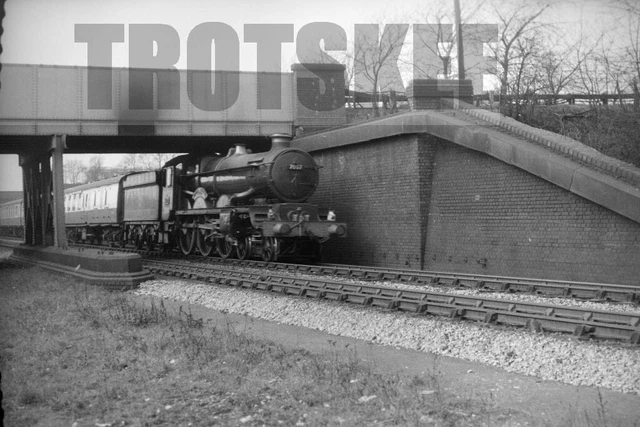 35MM NEGATIVE BR British Railways Steam Loco 7007 Class 4073 Acton ...