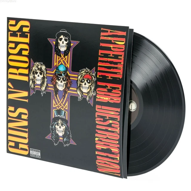 ARMES À FEU N' Roses Appetite For Destruction 180g 1LP Vinyle 2015 ...