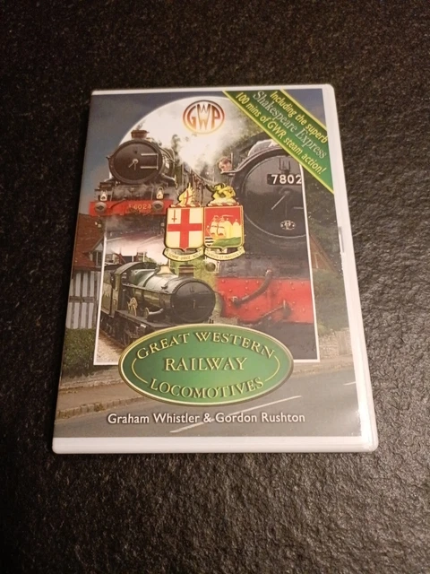 GREAT WESTERN RAILWAY GWR Steam Locomotives DVD Graham Whistler ...