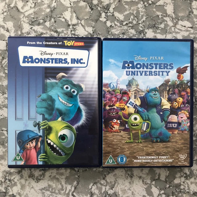 MONSTERS UNIVERSITY / Monsters Inc DVD collection £3.00 - PicClick UK