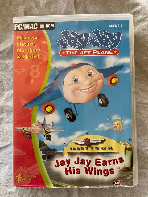 JAY JAY THE Jet Plane - Jay Jay Earns His Wings PC CD Rom / Mac Video ...