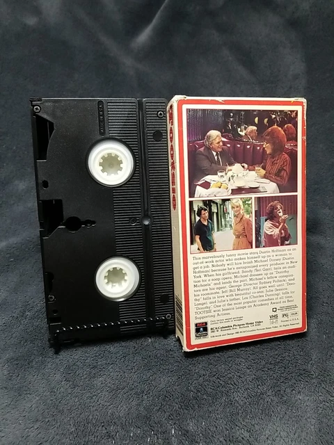 TOOTSIE VHS TAPE Dustin Hoffman Bill Murray 1985 RCA Columbia £4.76 ...