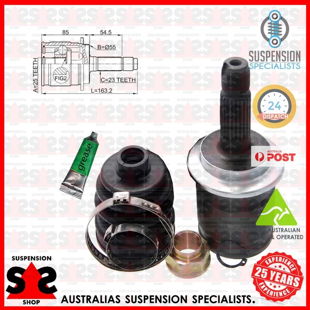 WHEEL SIDE JOINT Kit, Drive Shaft Suit HONDA Odyssey (Rl1, Ra6, Ra_) 2.4 (RB1) EUR 114,53 ...