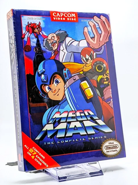 MEGA MAN THE Complete Series DVD Anime Capcom Discotek Out of Print OOP ...