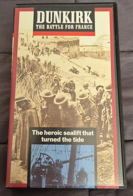 DUNKIRK THE BATTLE For France VHS Documentary Battle For Europe. £7.00 ...