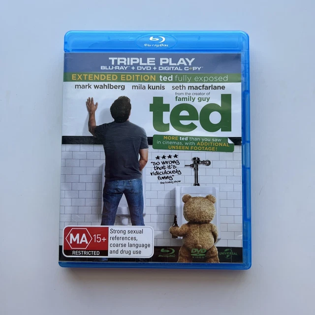 TED (BLU-RAY + DVD, Extended Edition) – Acceptable Condition $4.46 ...