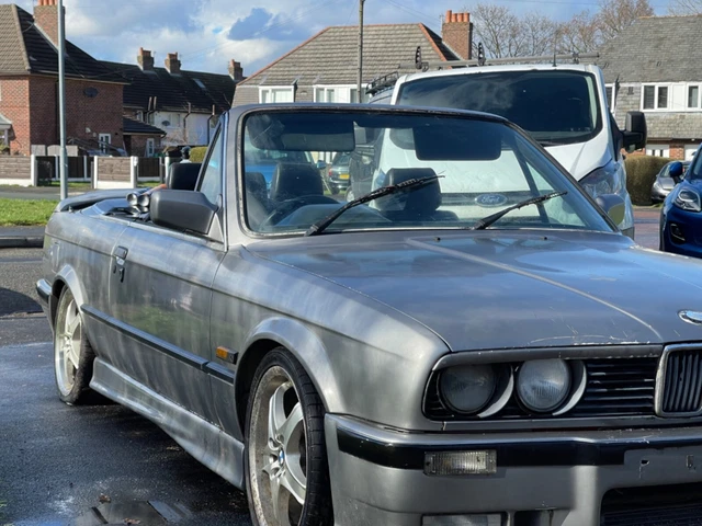 CLASSIC BMW E30 325I Convertible, Barn Find, NON RUNNER- £4,500.00 ...