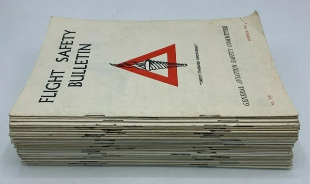 GENERAL AVIATION SAFETY Committee Flight Safety Bulletin x 29 1966 ...