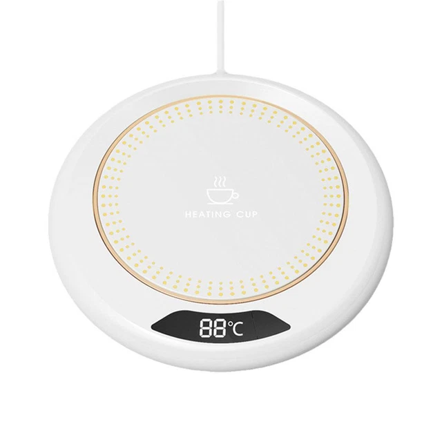 COFFEE MUG WARMER Electric Heating Coaster Smart Milk Mug Coffee Tea ...