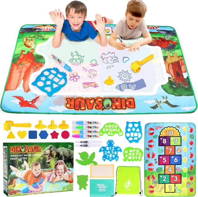 100X150CM MAGIC WATER Doodle Mat - Double-Sided Usable Large Kids ...