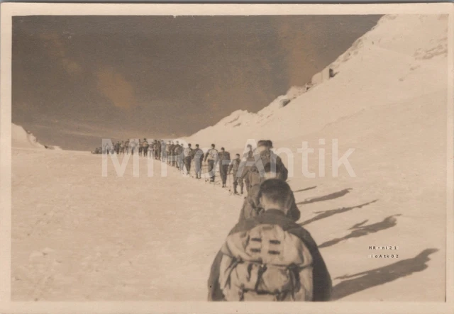 FOTO, GEBIRGS-JÄGER-REGIMENT 98, Marsch in die Alpen, XT55216 EUR 4,90 ...