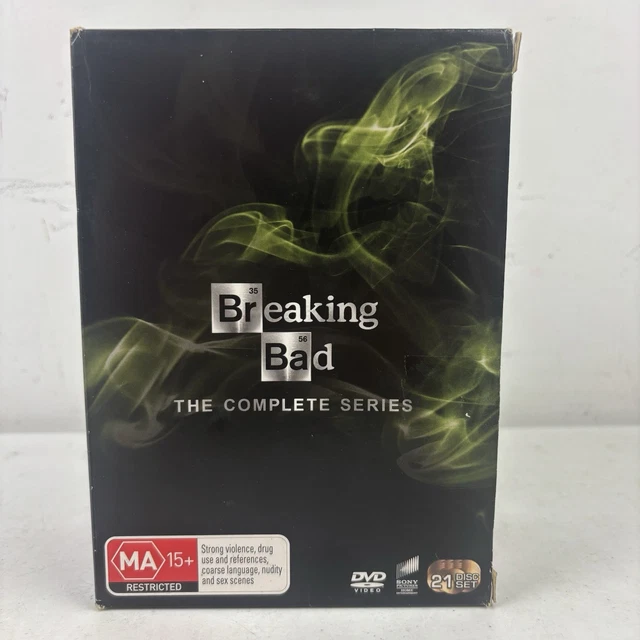 BREAKING BAD DVD Complete Series 1-6 Seasons 1 2 3 4 5 6 Bryan Cranston ...