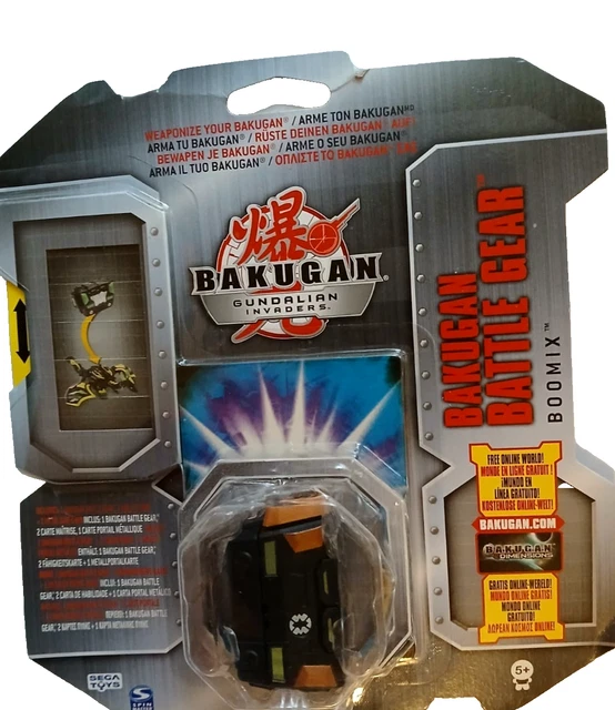 BAKUGAN BATAILLE GEAR Boomix Or- Pièges Armées Boomix - D.2 Conf ...