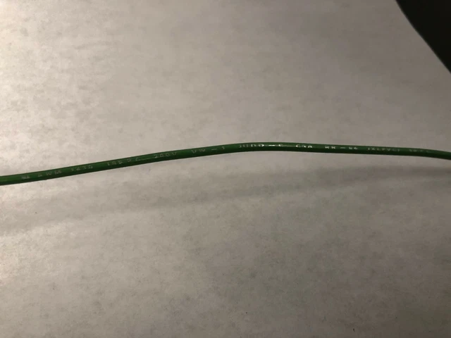 16AWG 8PR AWM 1430 105°C 300V Vw-1 1000-C Csa Rr-64 (Xlpvc) 80°C 200Ft Grün EUR 137,26 - PicClick DE