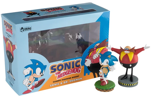 SONIC THE HEDGEHOG Classic Figurine Boxset - Sonic and Dr Eggman £34.00 ... SONIC THE HEDGEHOG Classic Figurine Boxset - Sonic and Dr Eggman £34.00 ...