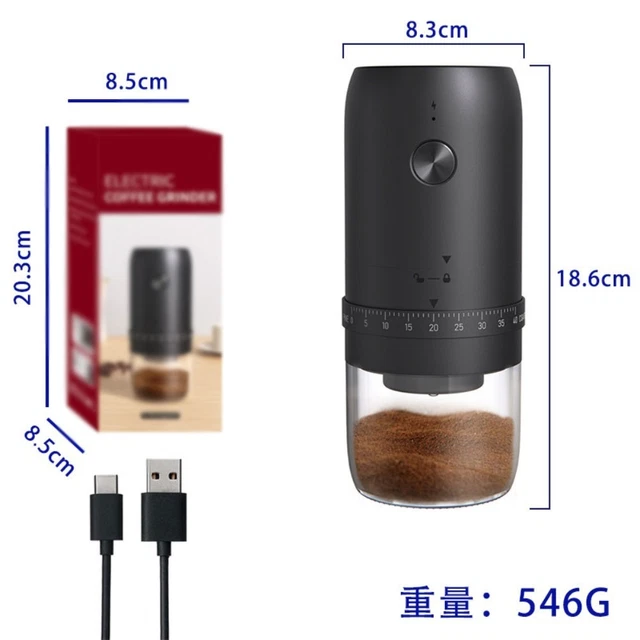 CONICAL BURR GRINDER Burr Coffee Grinder Precision Grind Control Easy ...
