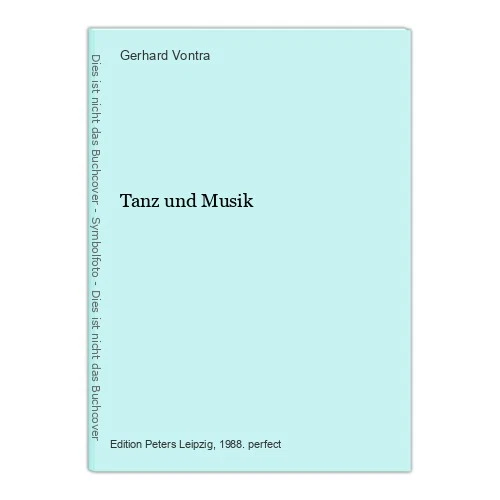 TANZ UND MUSIK Vontra, Gerhard: EUR 11,68 - PicClick DE